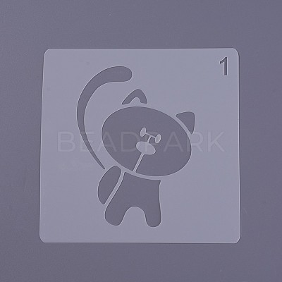 Kids Cartoon Plastic Hollow Drawing Stencil - Beadpark.com