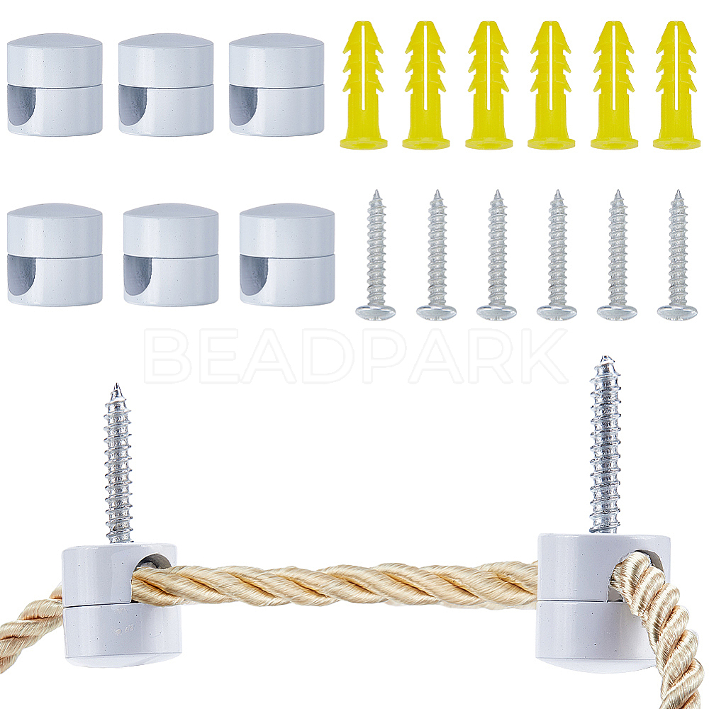 Aluminum Cable Management Clips - Beadpark.com